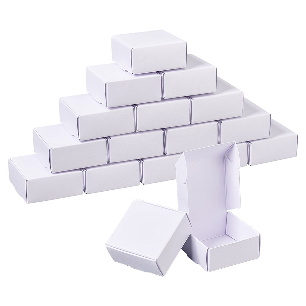 Cardboard Gift Packaging Boxes Folding Boxes for Hand-made Soap Square ...