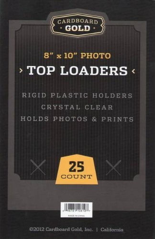 Cardboard Gold 8" x 10" Photo Top Loaders (25ct) - Next Generation ...