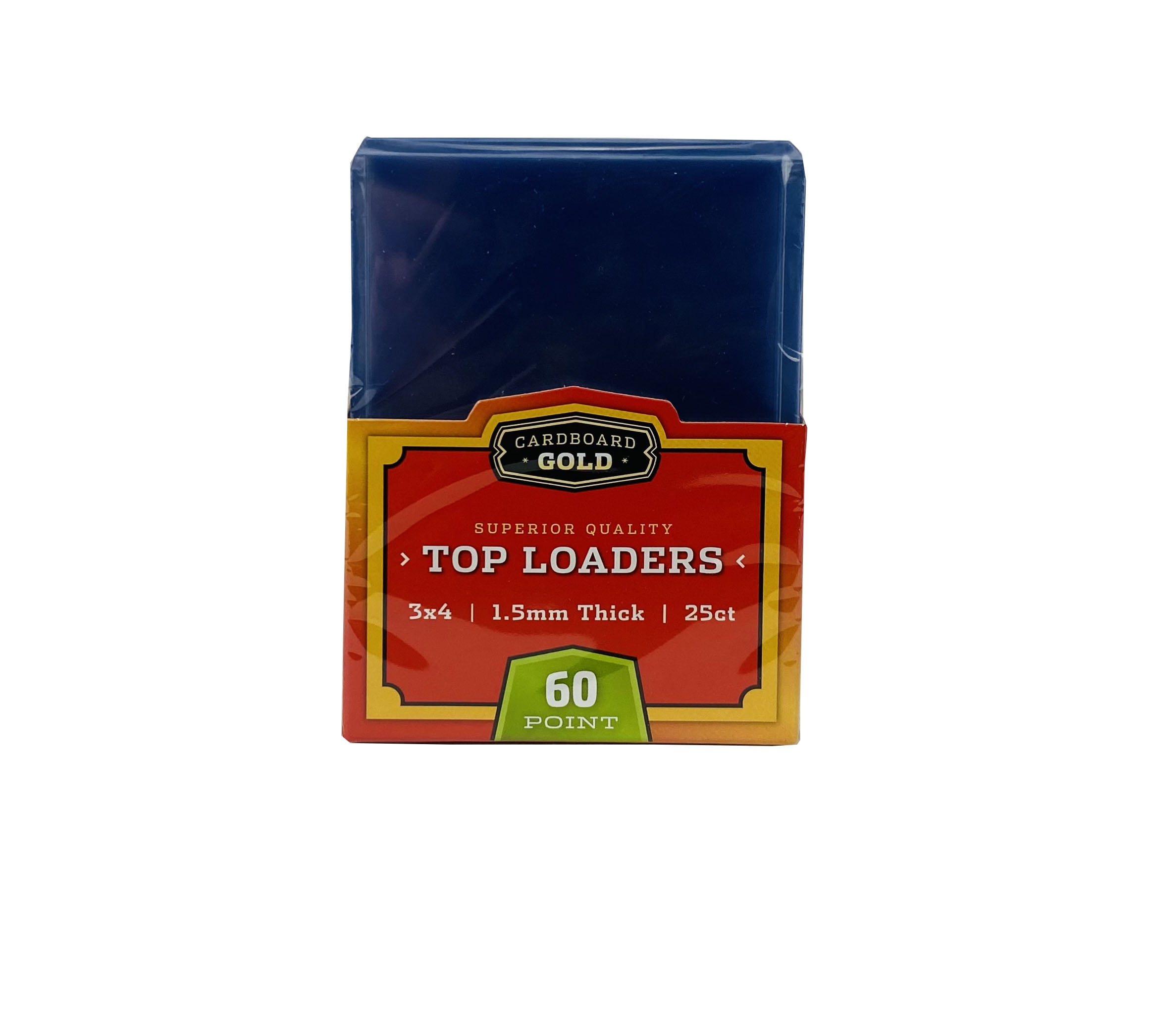 Cardboard Gold Thick Card Topload Holder - 1.5mm - 60pt - 25ct ...