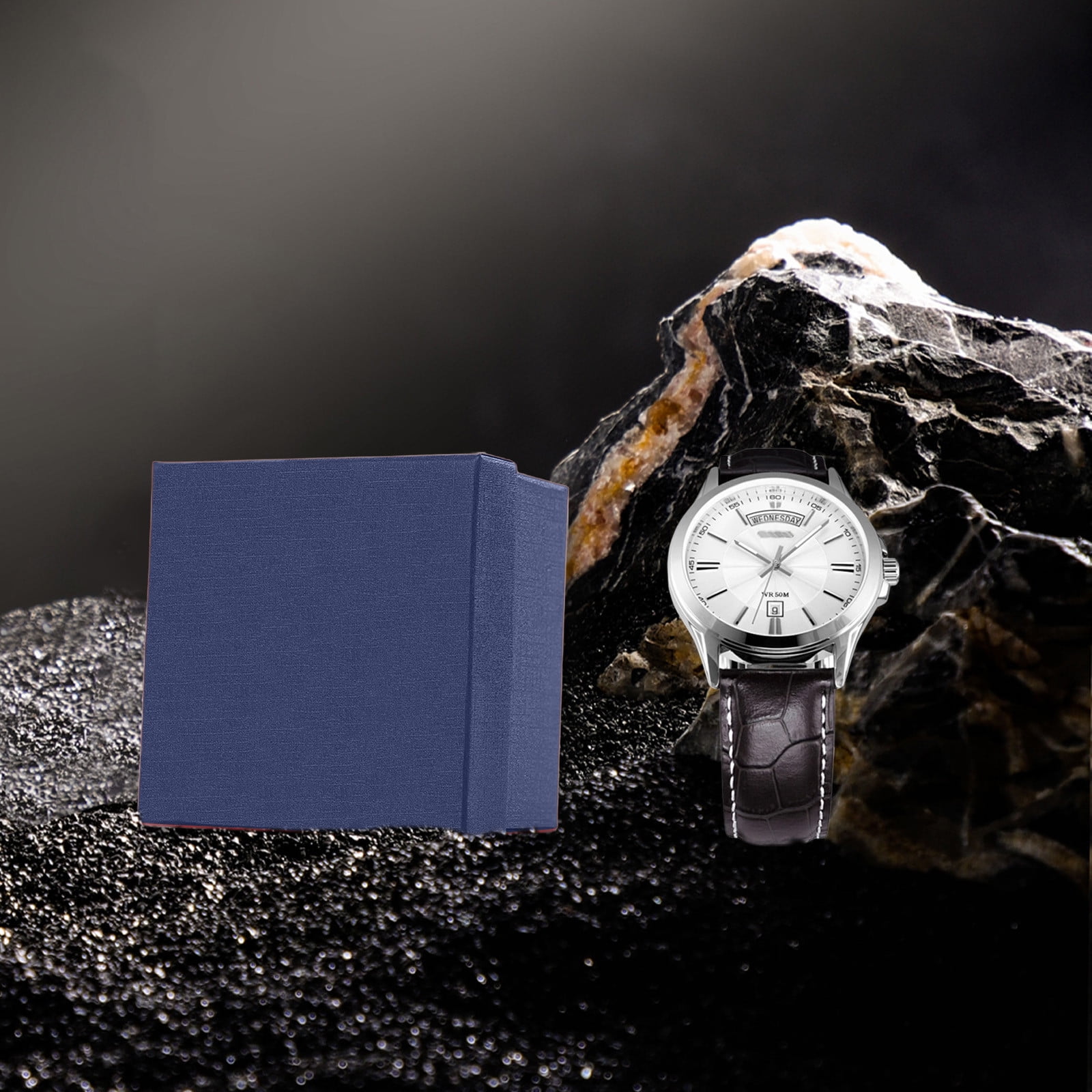 Cardboard Jewelry Boxes 1 Pack - 3.5x3.3x2.2in Bulk Cotton Filled Small ...