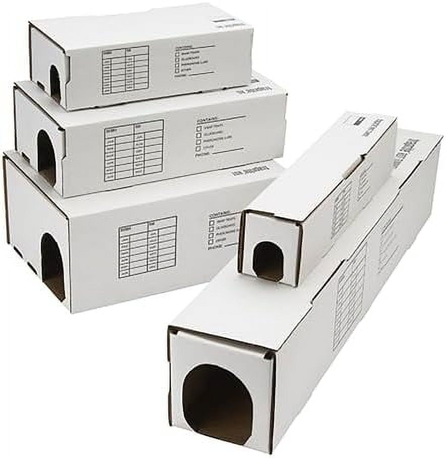Cardboard Mouse Station, 2158 MS, Holds Mouse Traps or Glue Boards, 50 Pack - Walmart.com