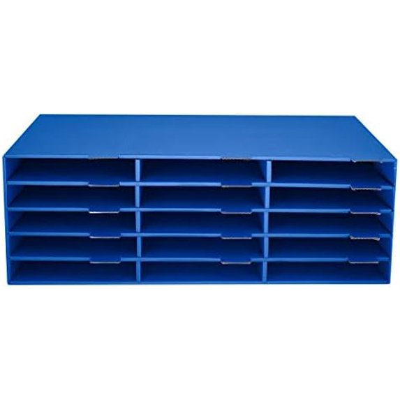 Cardboard Paper Organizer - Classroom Mailbox, Literature Organizers ...