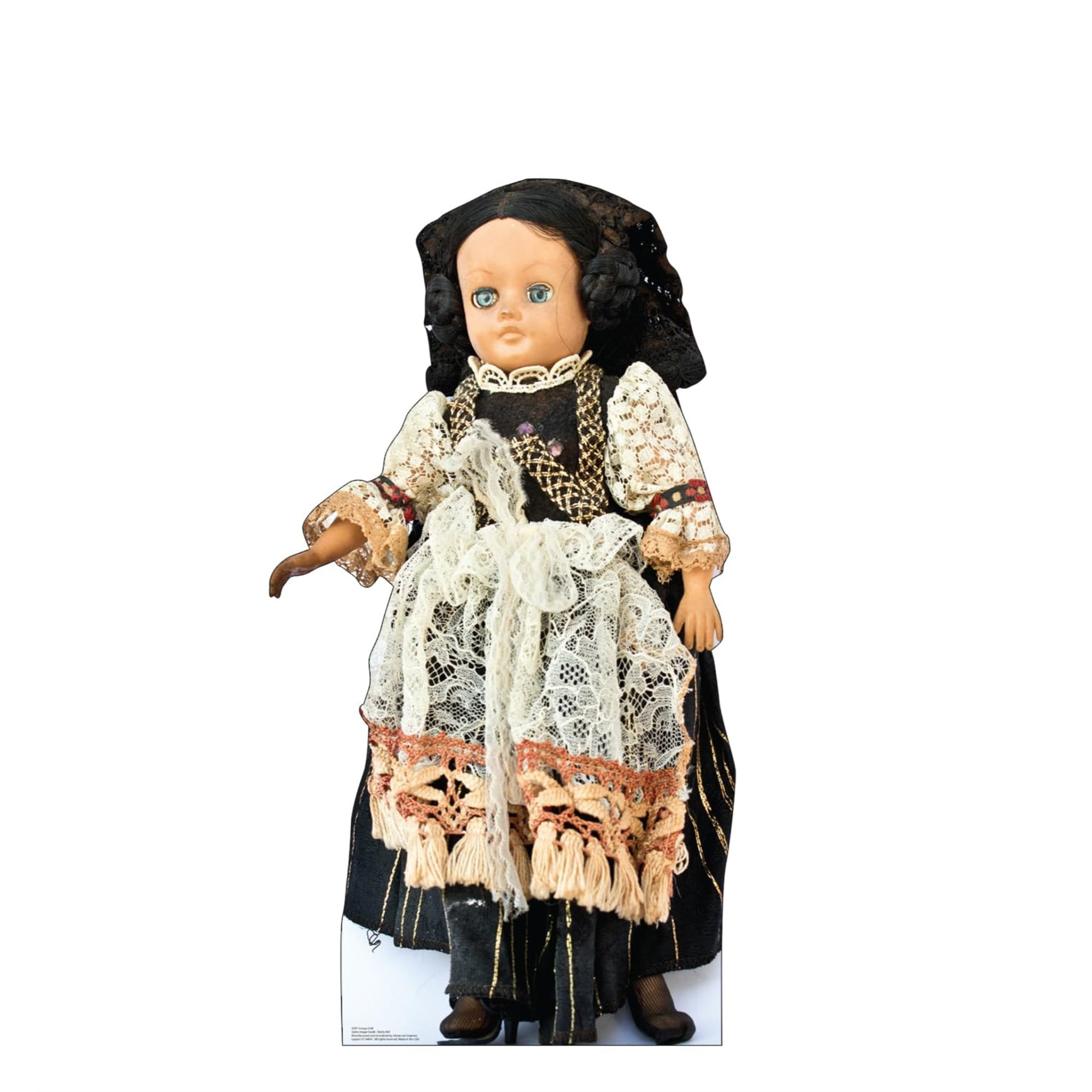 Advanced Graphics 5391 Creepy Doll Cardboard Cutout - Walmart.com