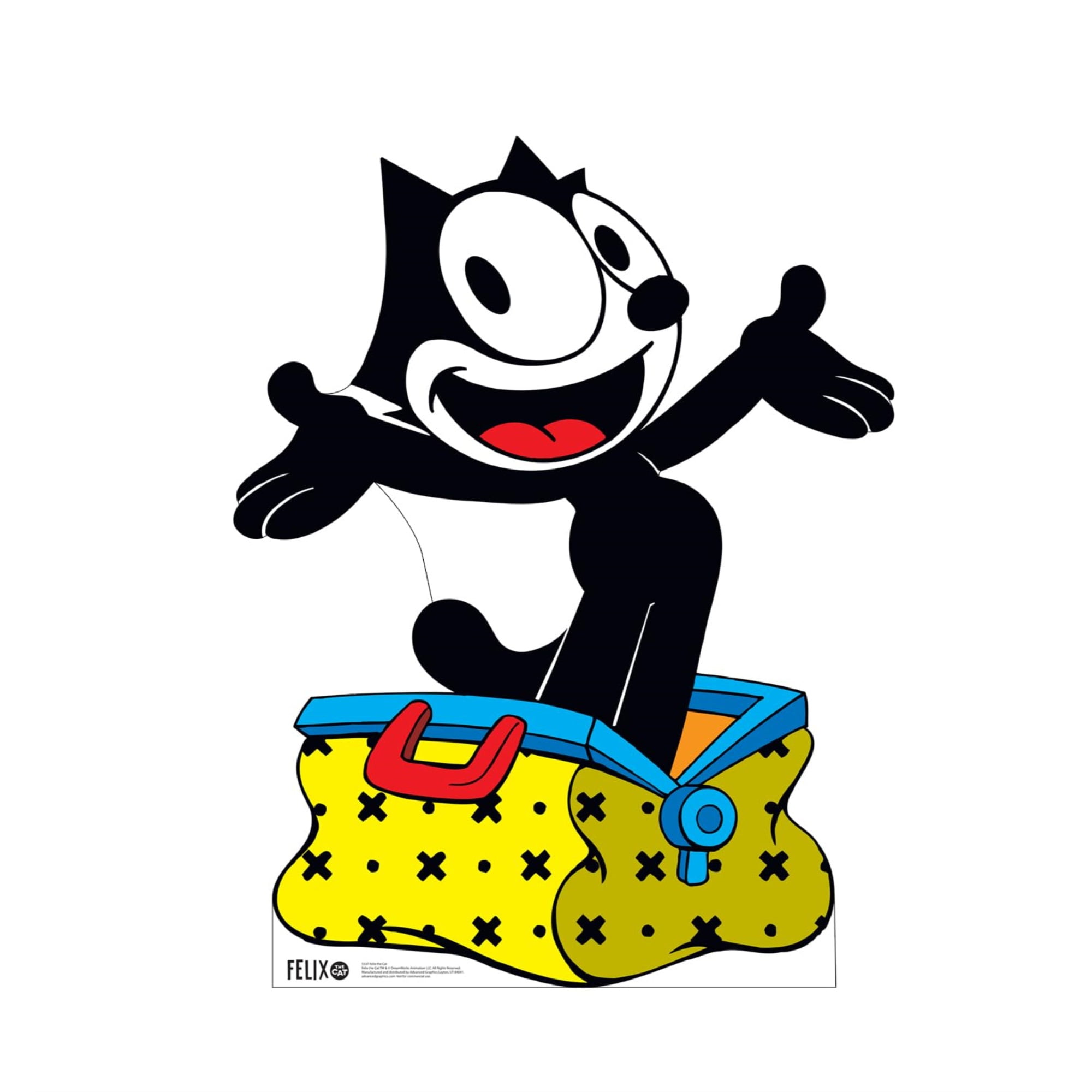 Cardboard People Felix The Cat Life Size Cardboard Cutout Standup ...