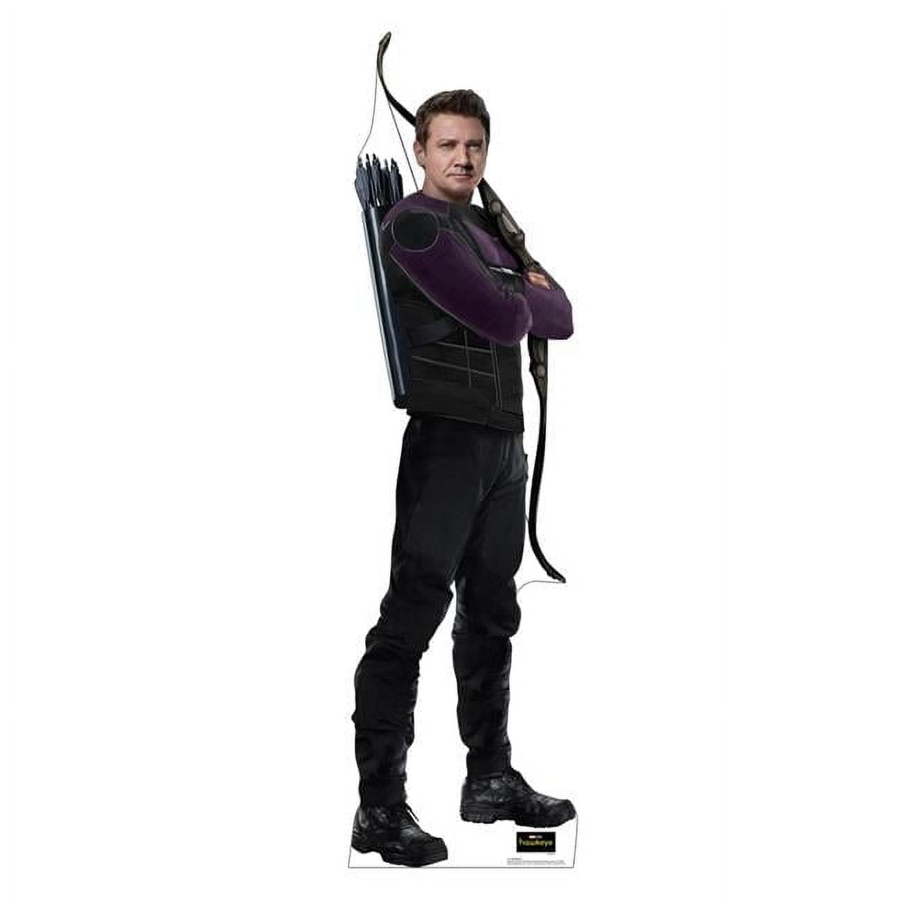 Advanced Graphics 3745 74 x 20 in. Hawkeye Cardboard Cutout, Marvel ...