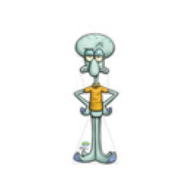 Advanced Graphics 5492 Squidward Cardboard Cutout - Life Size - Walmart.com