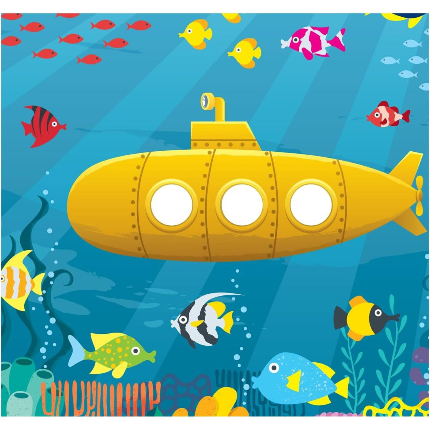 Cardboard People Submarine Backdrop Stand-in Life Size Cardboard Cutout ...