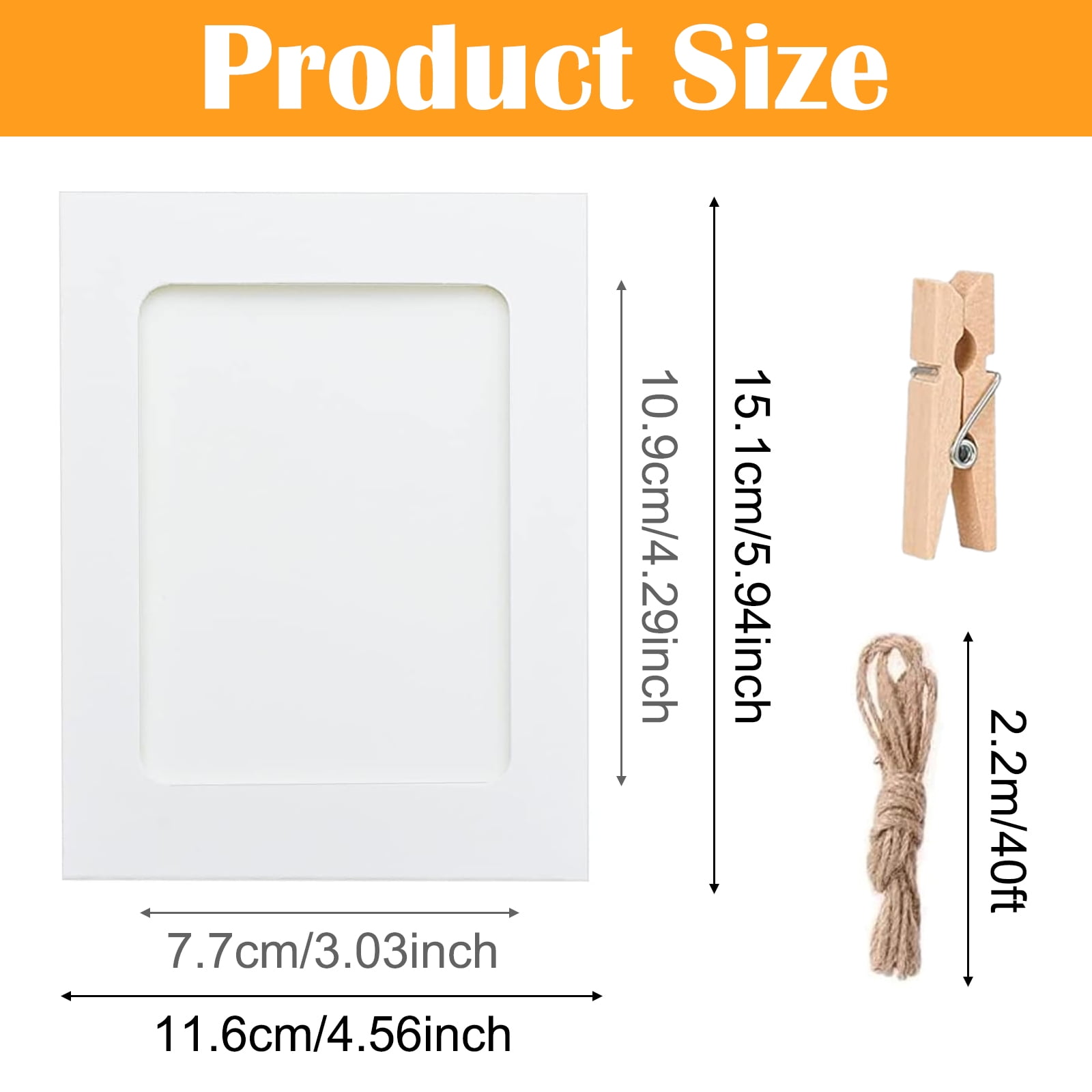 Cardboard Photo Easels For DIY, Hand Crafted 4.5x6 Inch Frames With ...