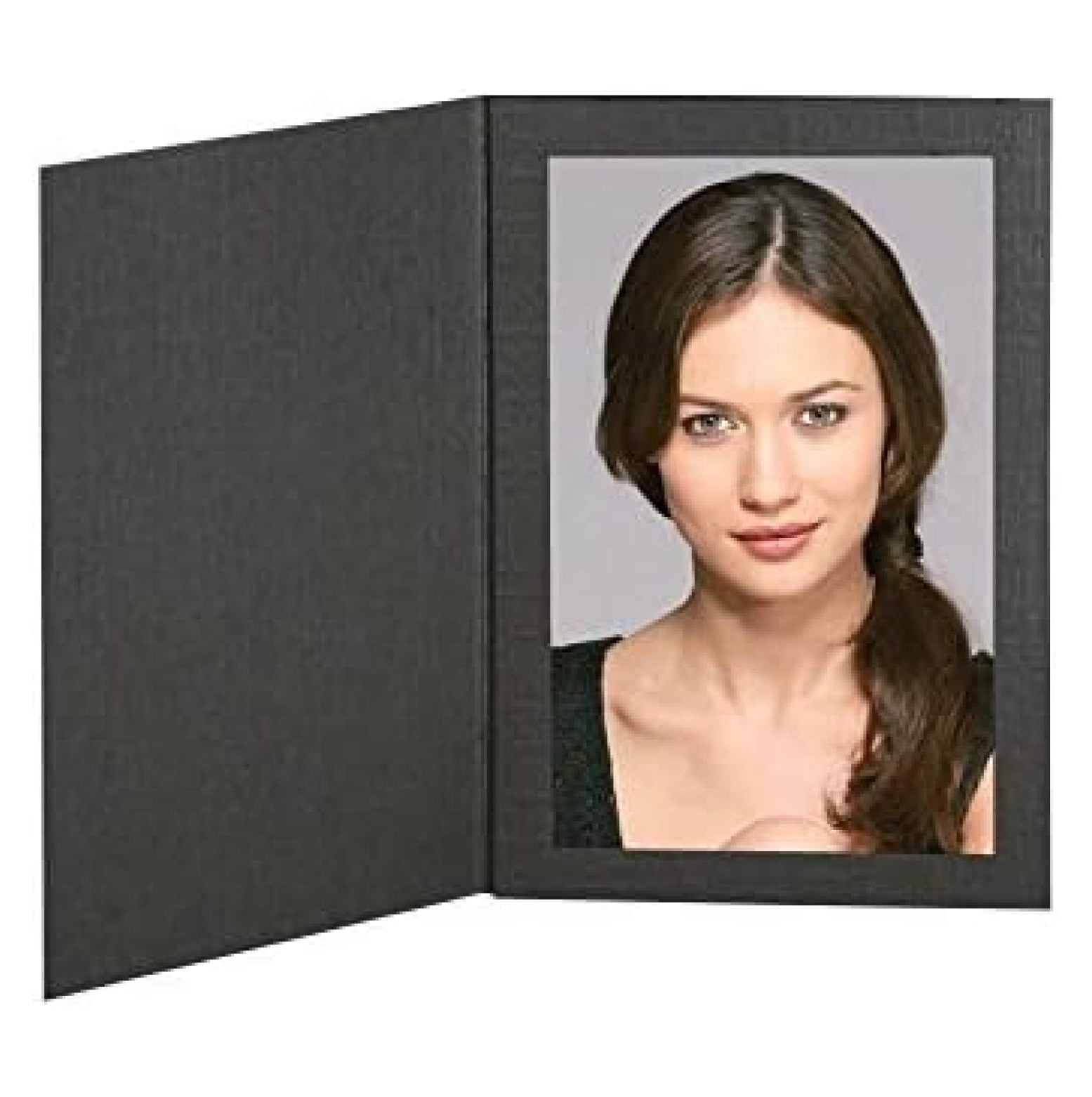 Cardboard Photo Folder Frame 4x6 - Pack of 100 Black - Walmart.com