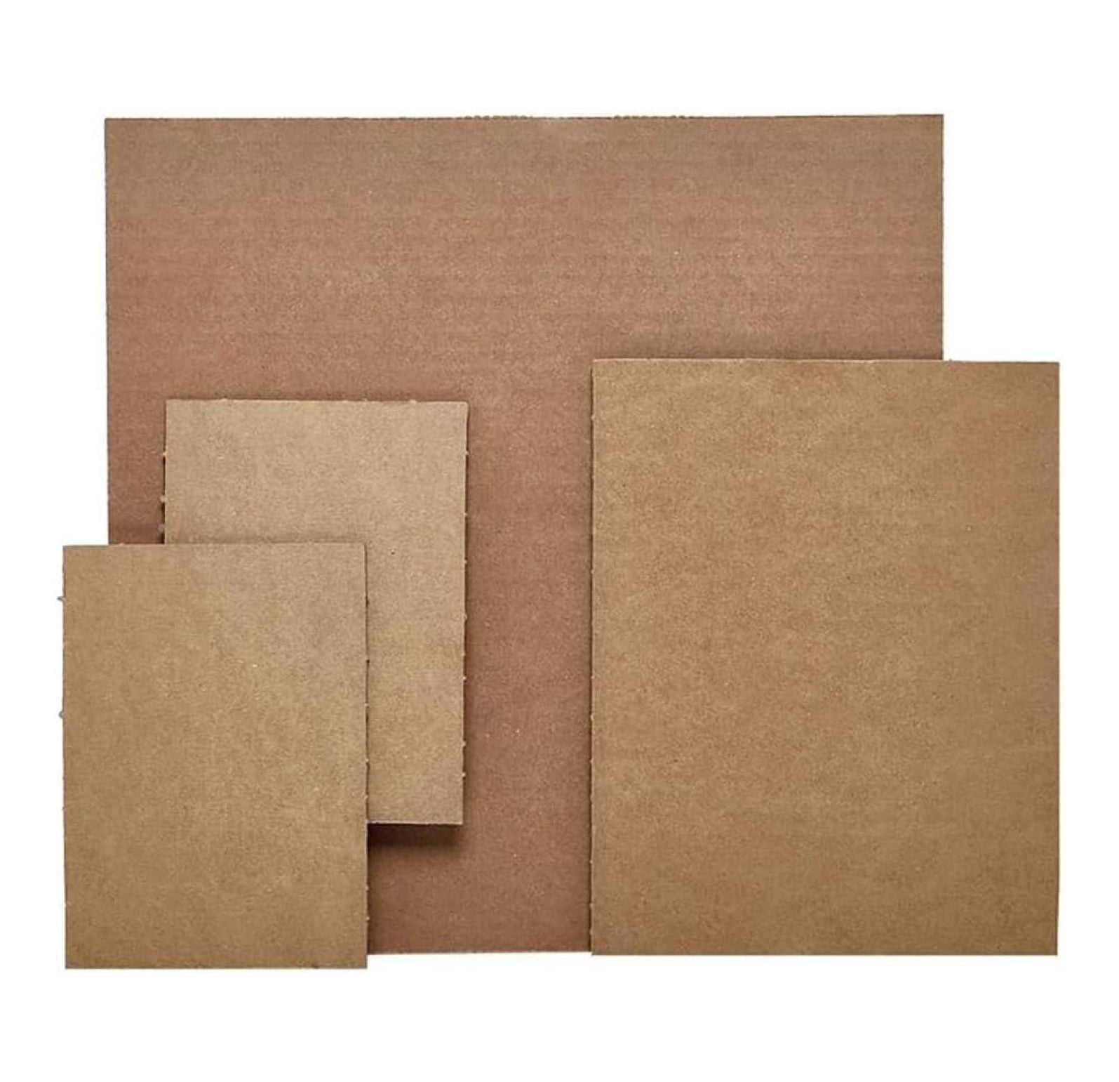 Cardboard Sheets, 24 x 18 Inch Brown Single-Wall Corrugated Sheets ...