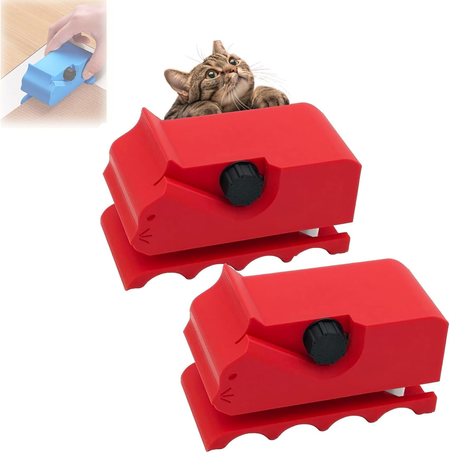 Cardboard Strip Cutter for Cat Scratcher, 3D Printed Kitten Shaped ...