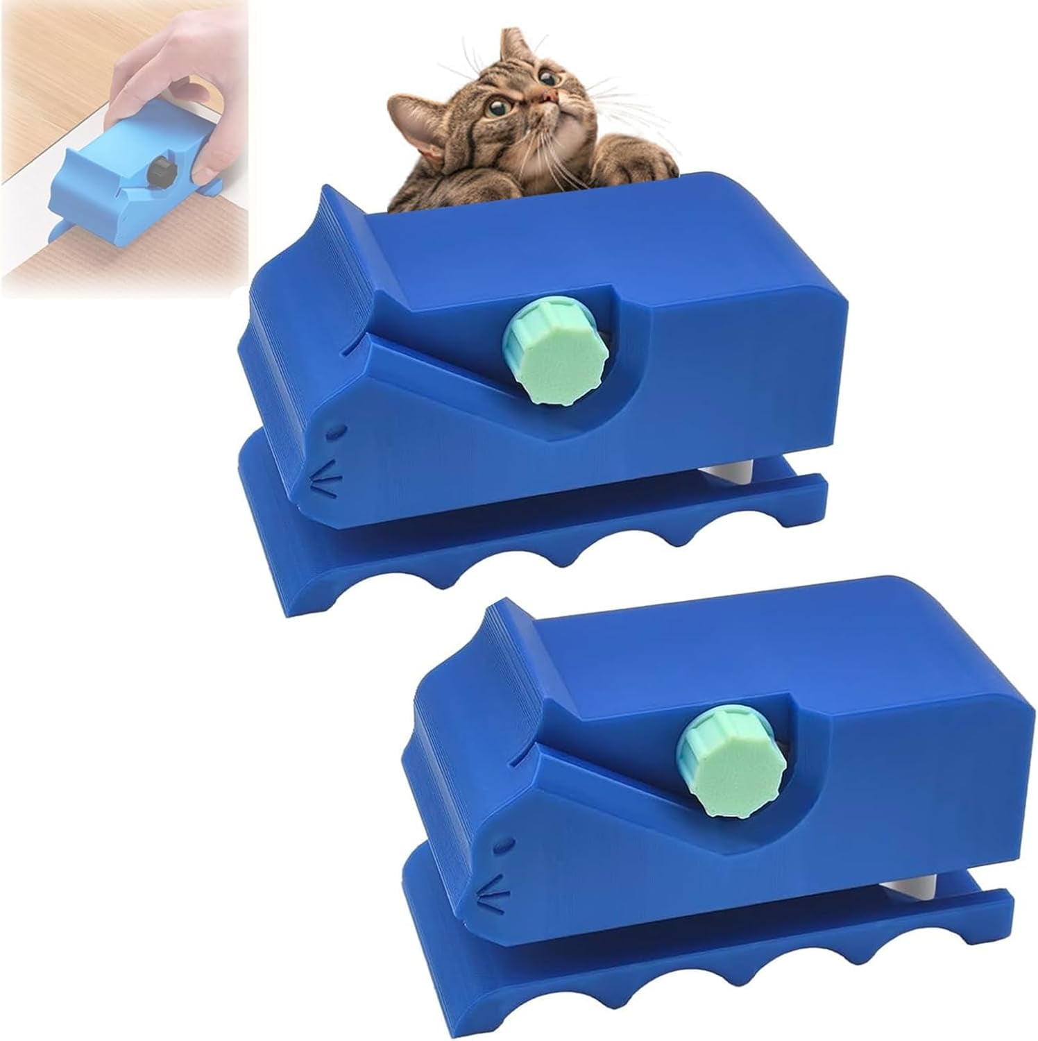 Cardboard Strip Cutter for Cat Scratcher, 3D Printed Kitten Shaped ...