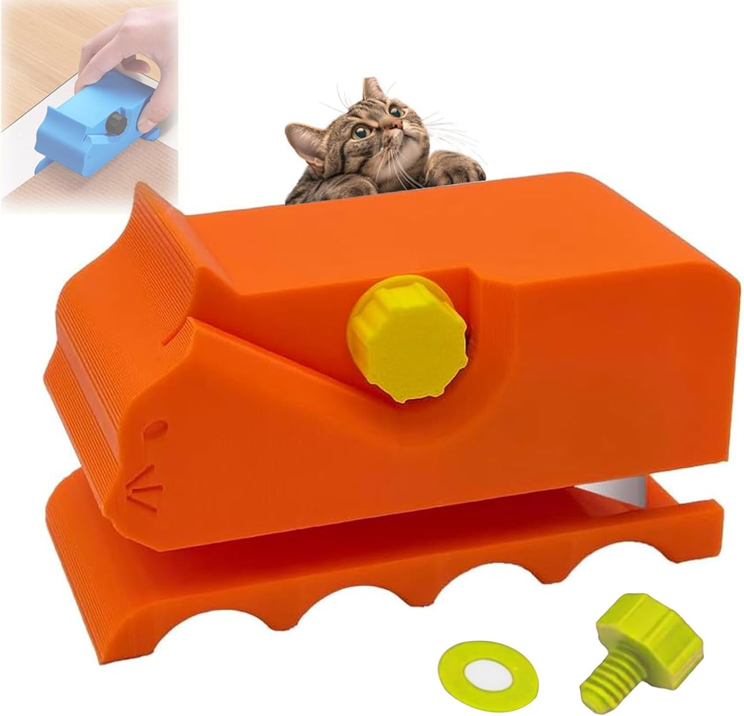 Cardboard Strip Cutter for Cat Scratcher, 3D Printed Kitten Shaped ...