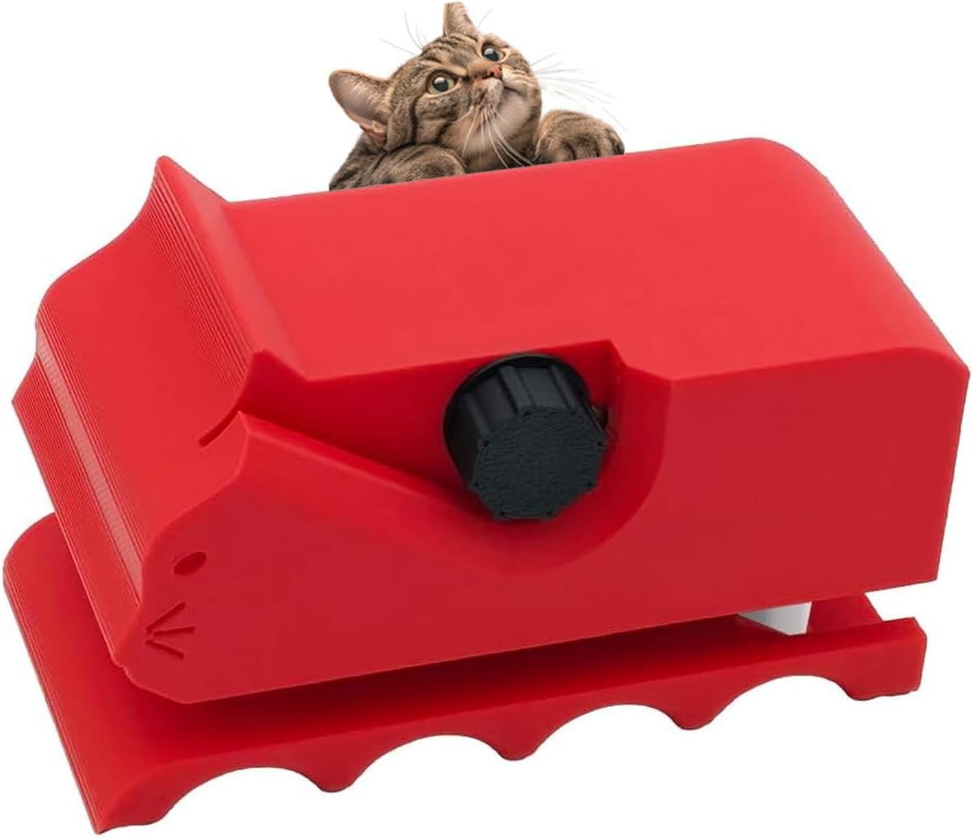 Cardboard Strip Cutter for Cat Scratcher, 3D Printed Kitten Shaped ...