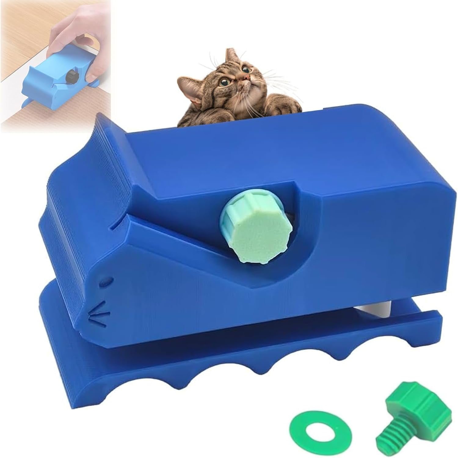 Cardboard Strip Cutter for Cat Scratcher, 3D Printed Kitten Shaped ...