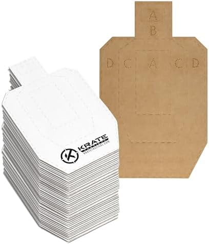 Cardboard Targets – Competition Paper Silhouette Shooting Target ...