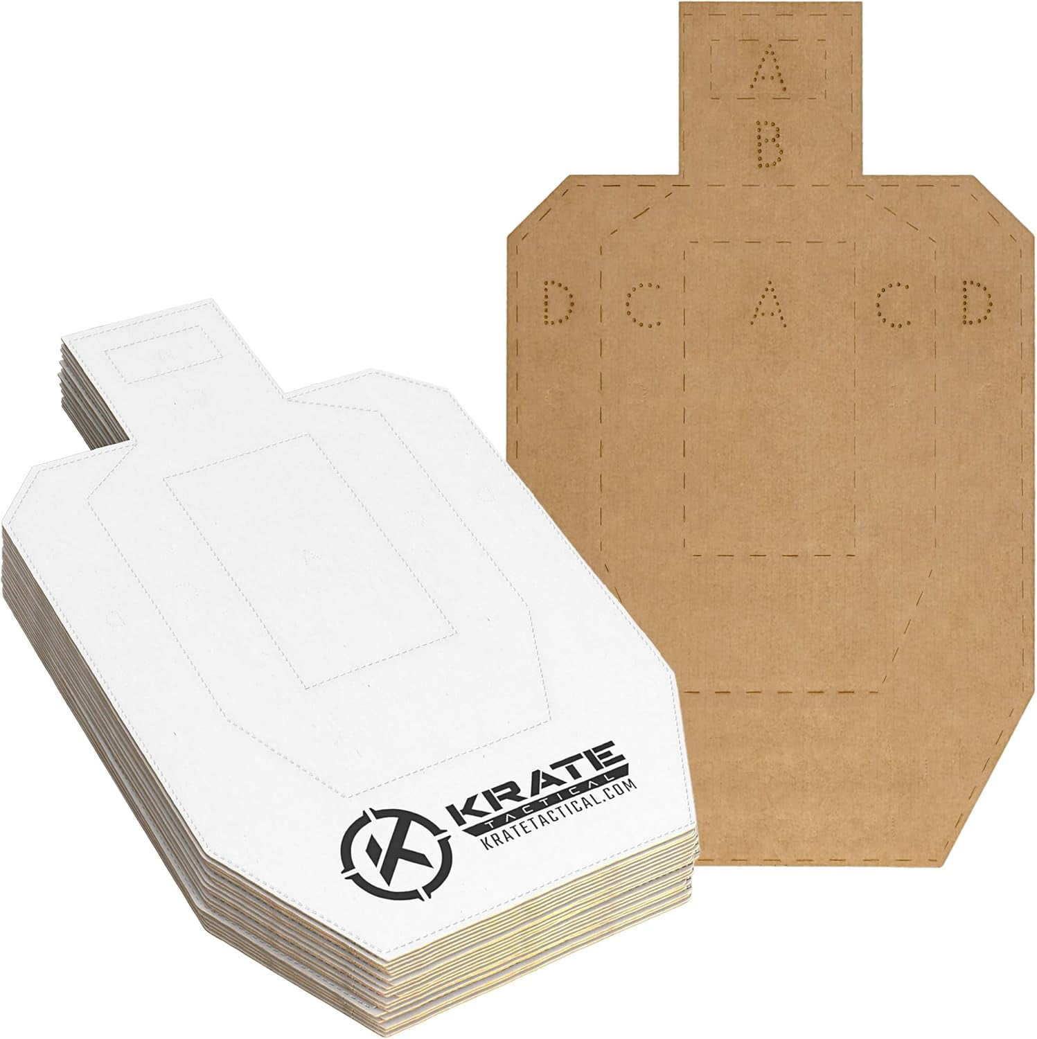 Cardboard Targets – Competition Paper Silhouette Shooting Target ...