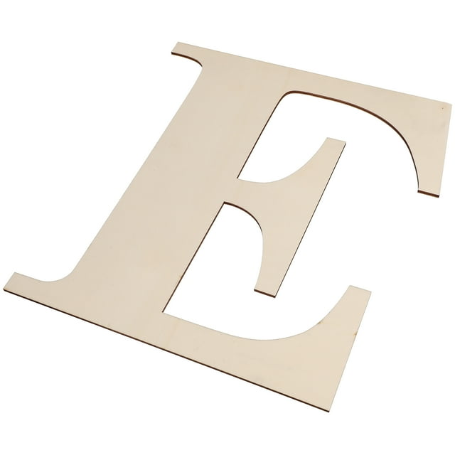 Cardboard Wooden English Alphabet Wall Hanging Letter Decor - Walmart.com