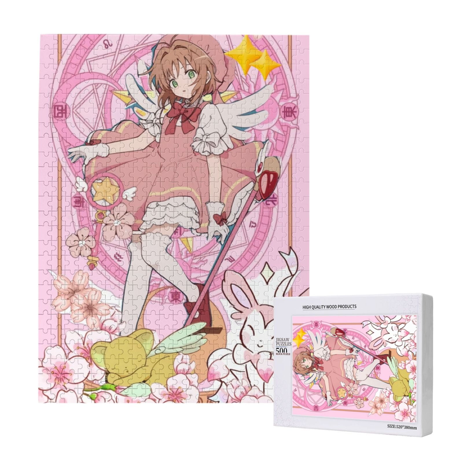 Cardcaptor Sakura Anime Puzzles Boys Girls Teens 300/500/1000 Piece ...