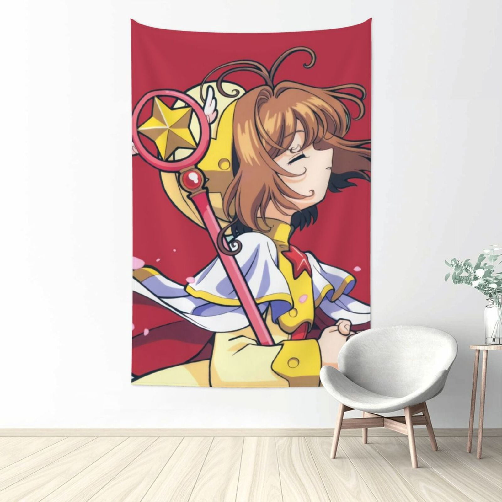 Cardcaptor Sakura Bedroom Tapestry, King Size, Wall Hanging, Wall Decor ...