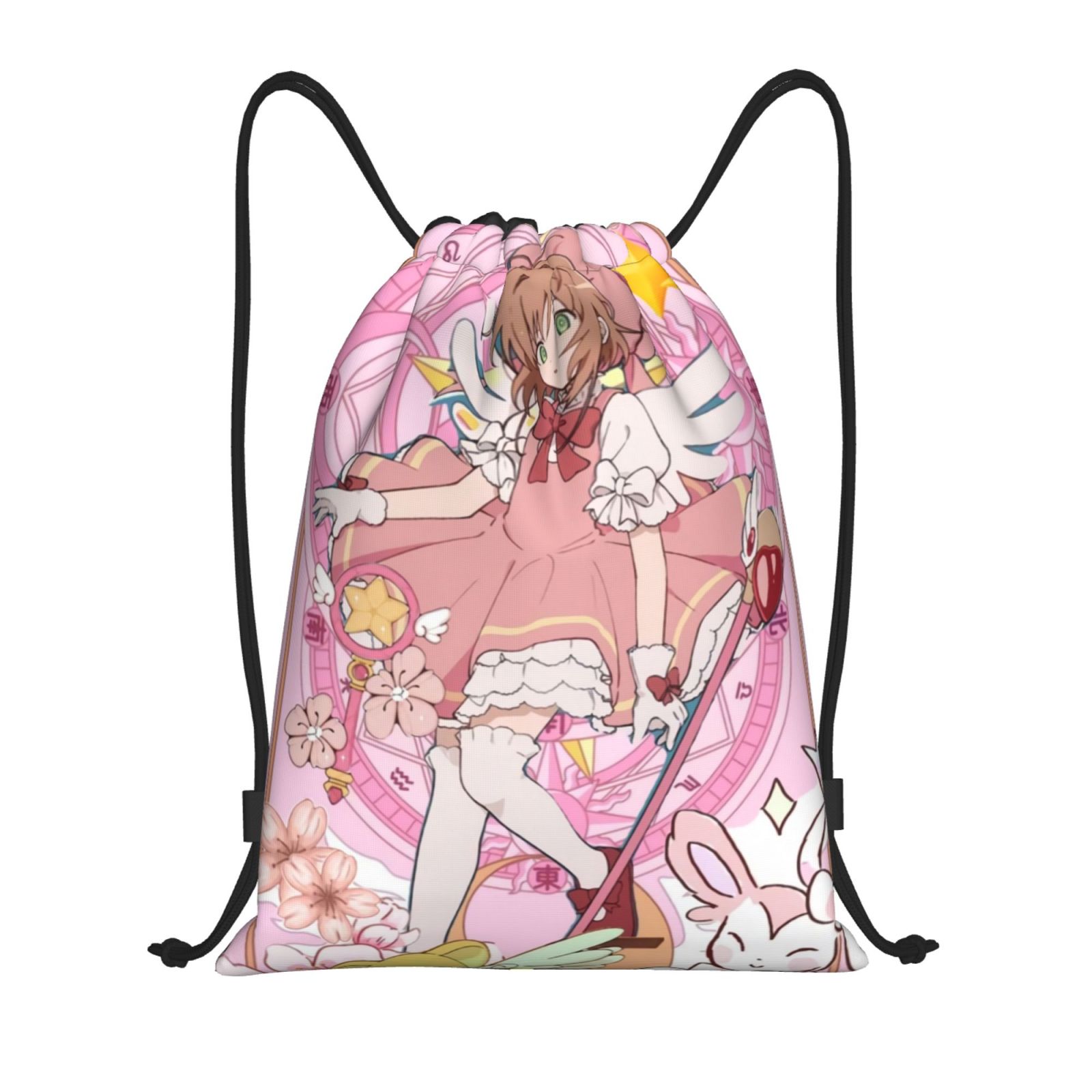 Cardcaptor Sakura Classic Drawstring Bag, Collapsible, Sports, Fitness ...