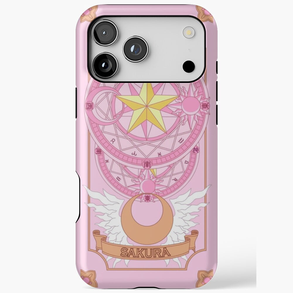 Cardcaptor Sakura Clow Card Tarot iPhone Case 17 11 12 13 14 15 16 Pro ...