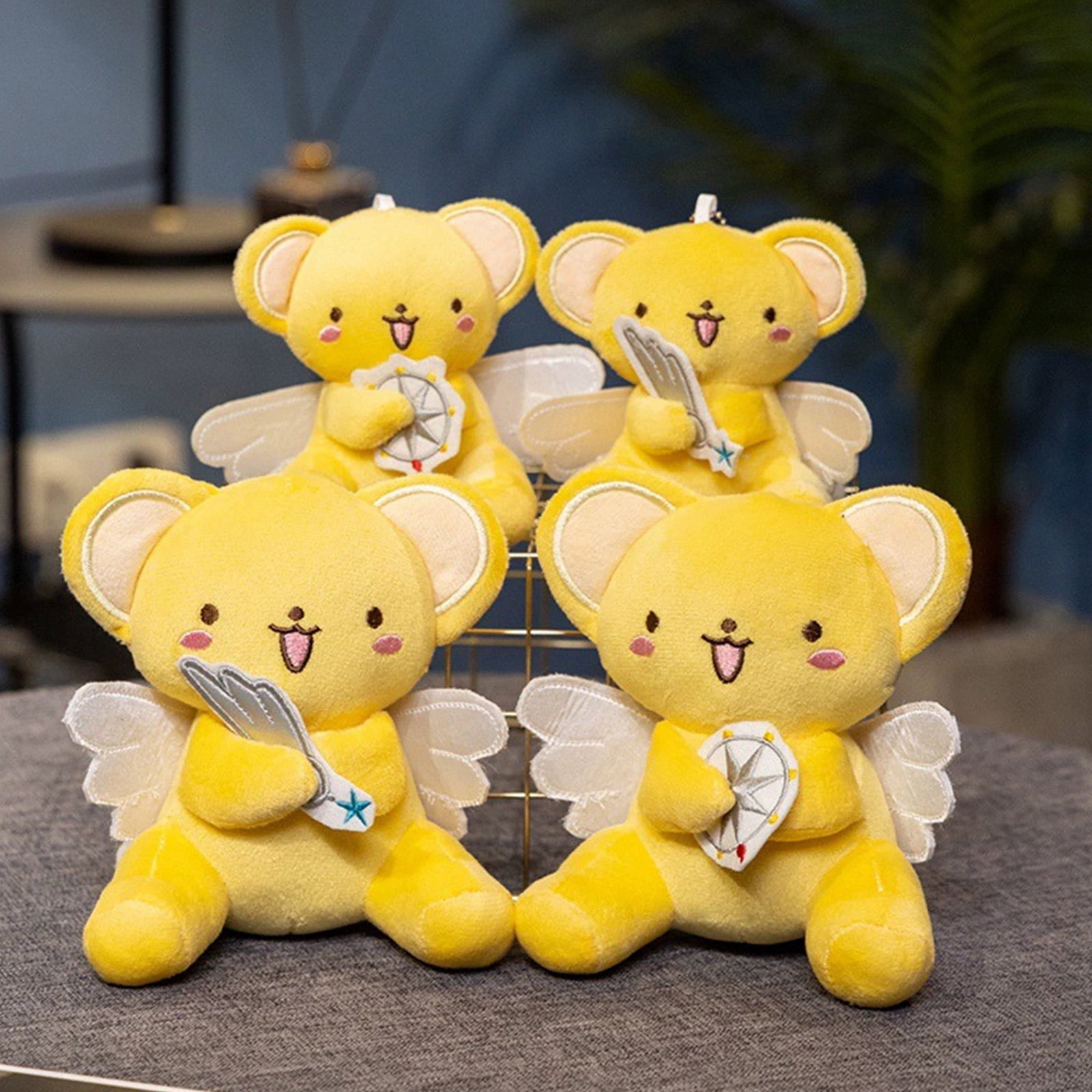 Cardcaptor Sakura Stuffed Animals 4PC Cute Cardcaptor Sakura CERBERUS ...