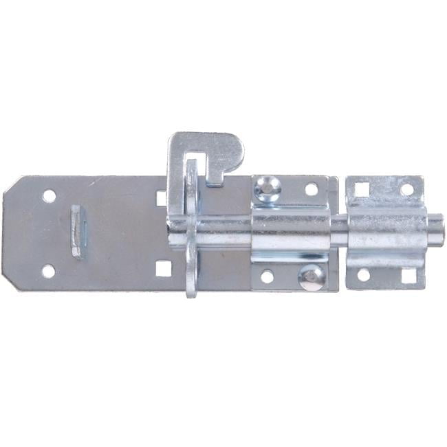 Carded - Extra Heavy Duty Padlock Bolt, Zinc - 6 in. - Walmart.com