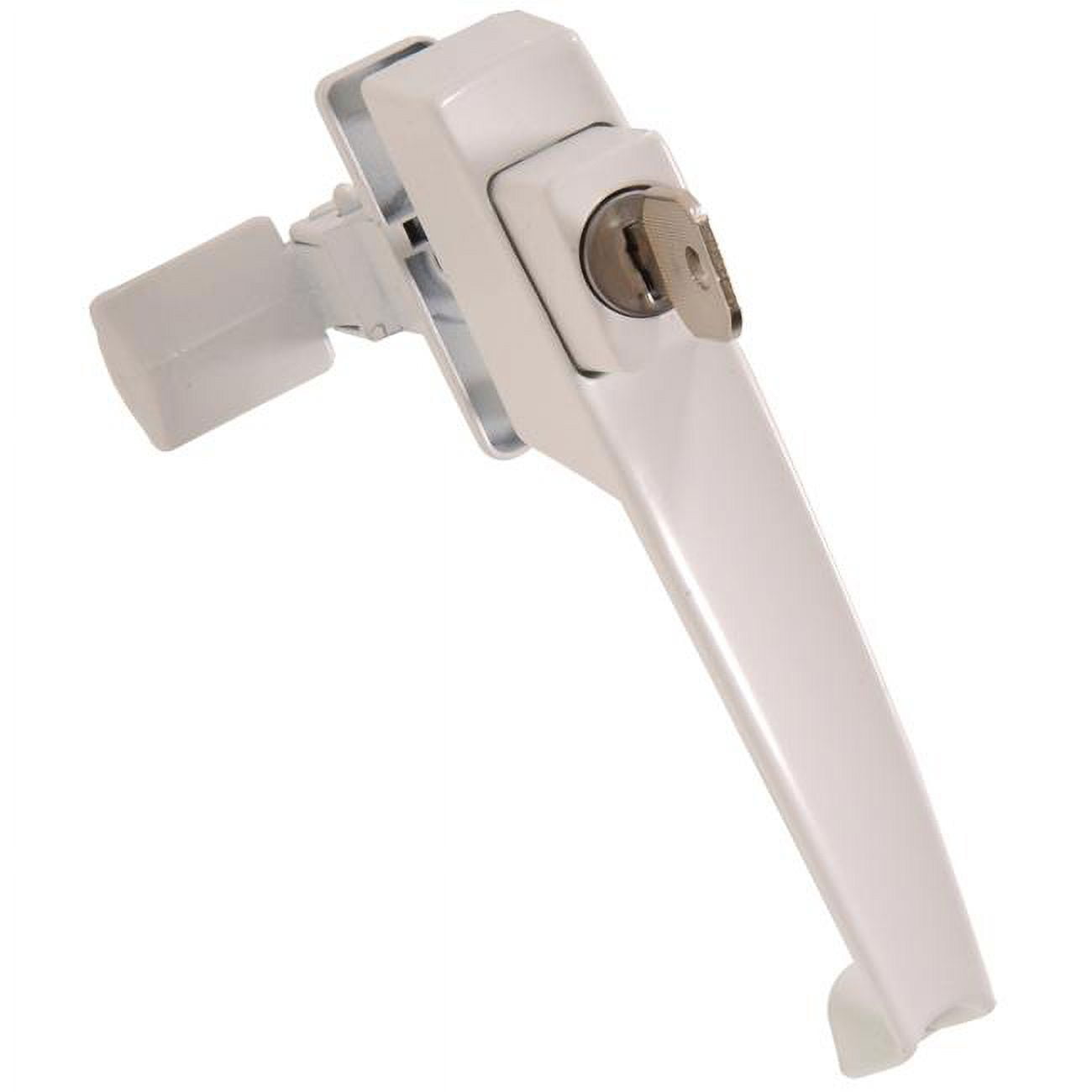 Carded - Storm & Screen Keyed Pushbutton Latches, White - Walmart.com