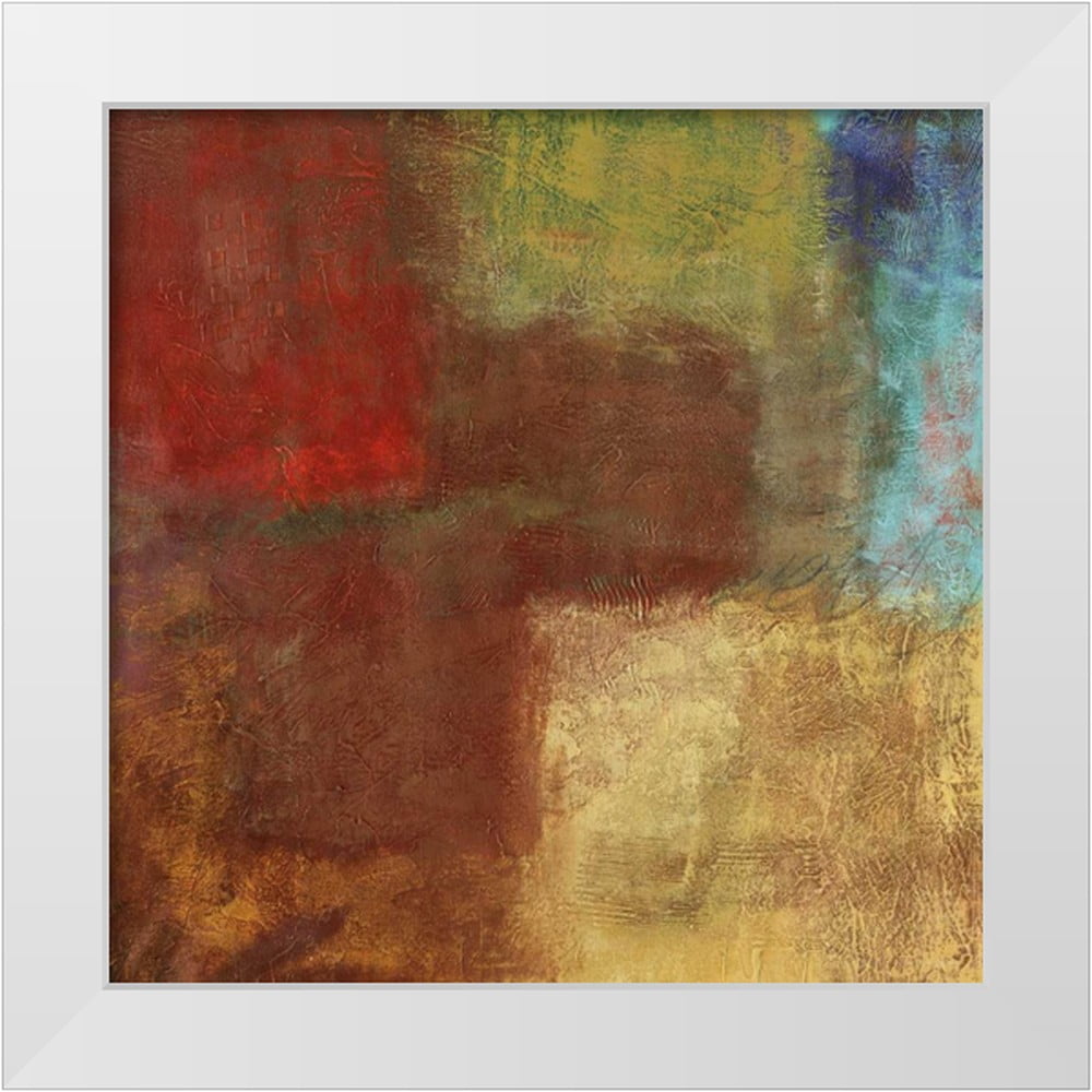 Cardenas, Jason 12x12 White Modern Wood Framed Museum Art Print Titled ...