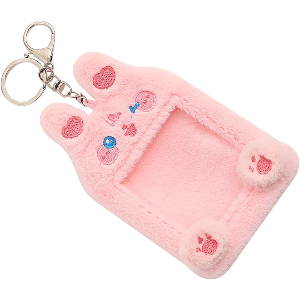 Carder Plush Bus Card Holder Student Staff 13.50X9.50X2.00CM Pink ...