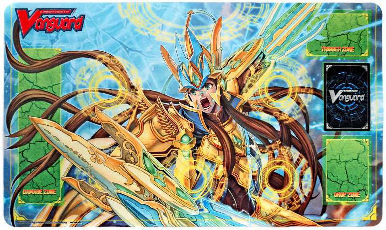 Cardfight Vanguard Card Supplies Wolf Fang Liberator Garmore Play Mat ...