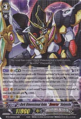 Cardfight Vanguard Catastrophic Outbreak Triple Rare RRR Dark ...