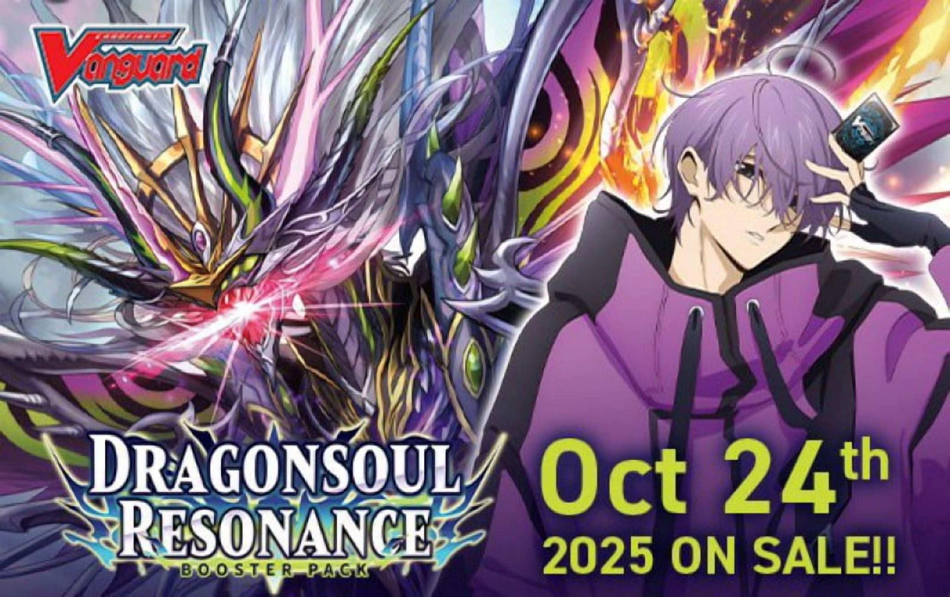 Cardfight Vanguard Divinez Dragonsoul Resonance Booster Pack [7 Cards ...