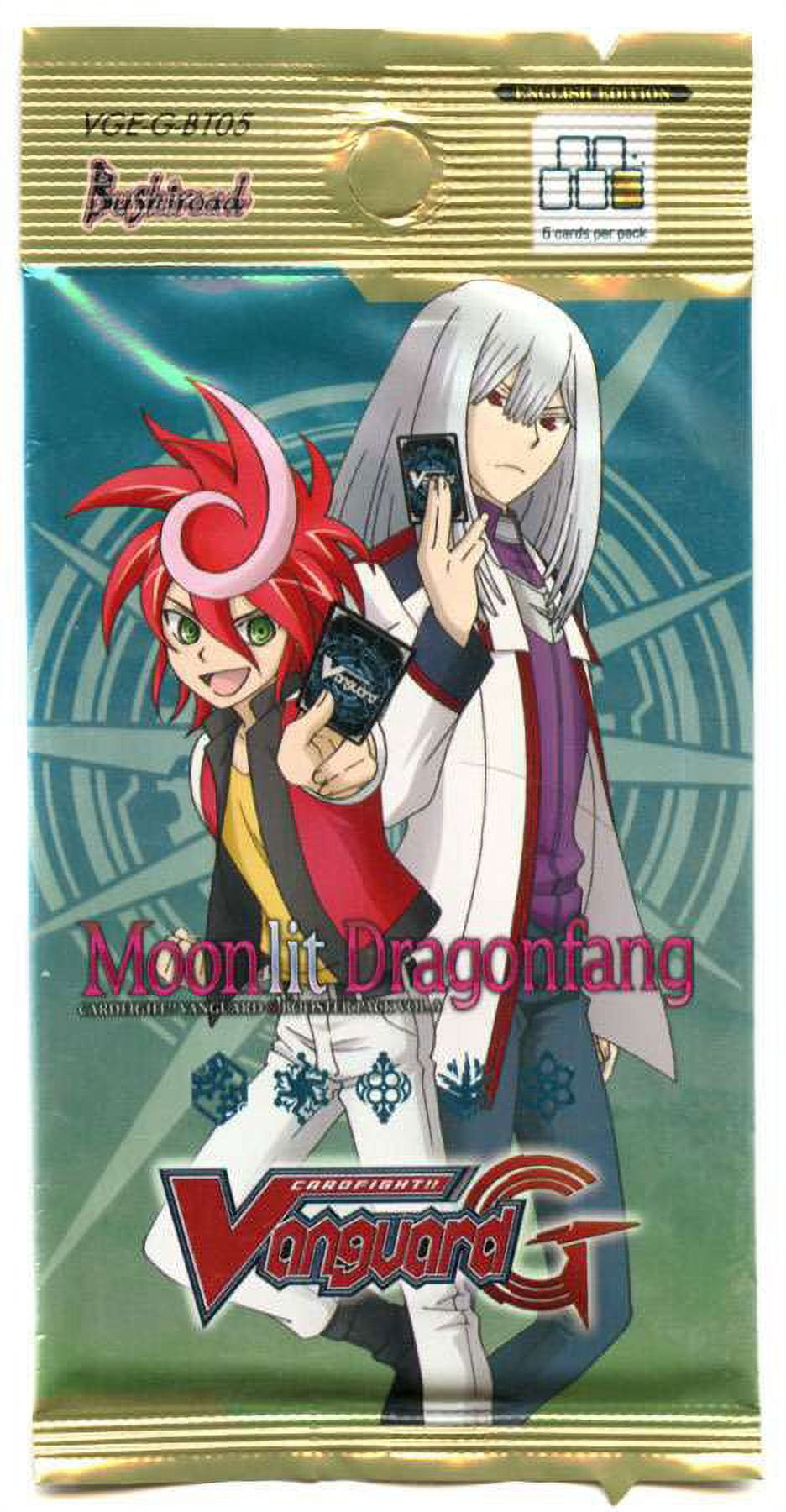 Cardfight Vanguard G Moonlit Dragonfang Booster Pack - Walmart.com