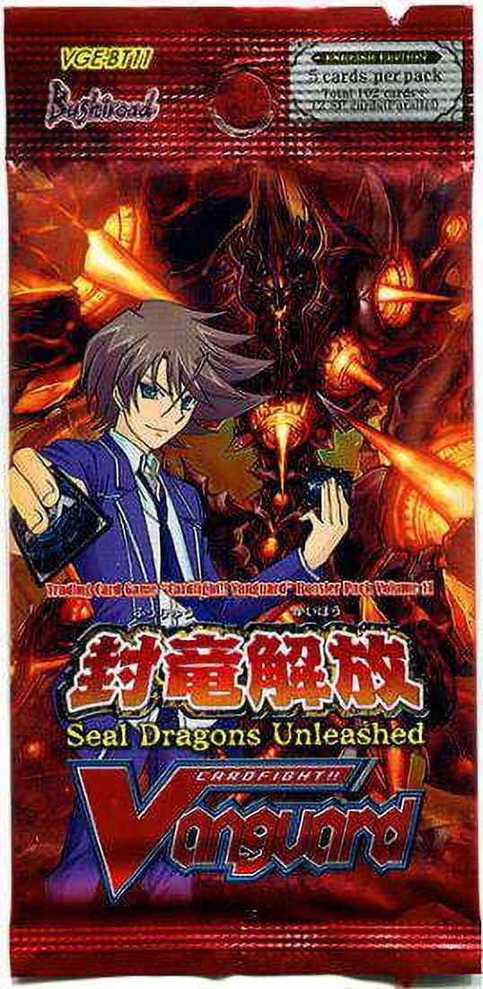 Cardfight Vanguard Seal Dragons Unleashed Booster Pack - Walmart.com