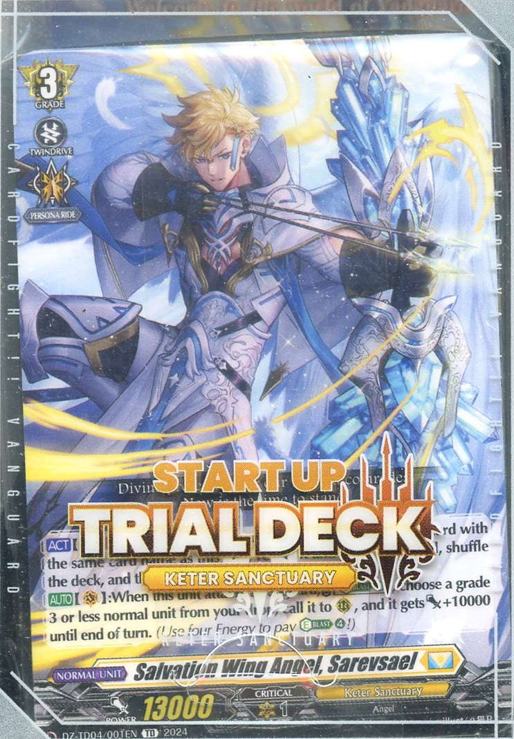 Cardfight Vanguard Start Up Keter Sanctuary Trial Deck - Walmart.com