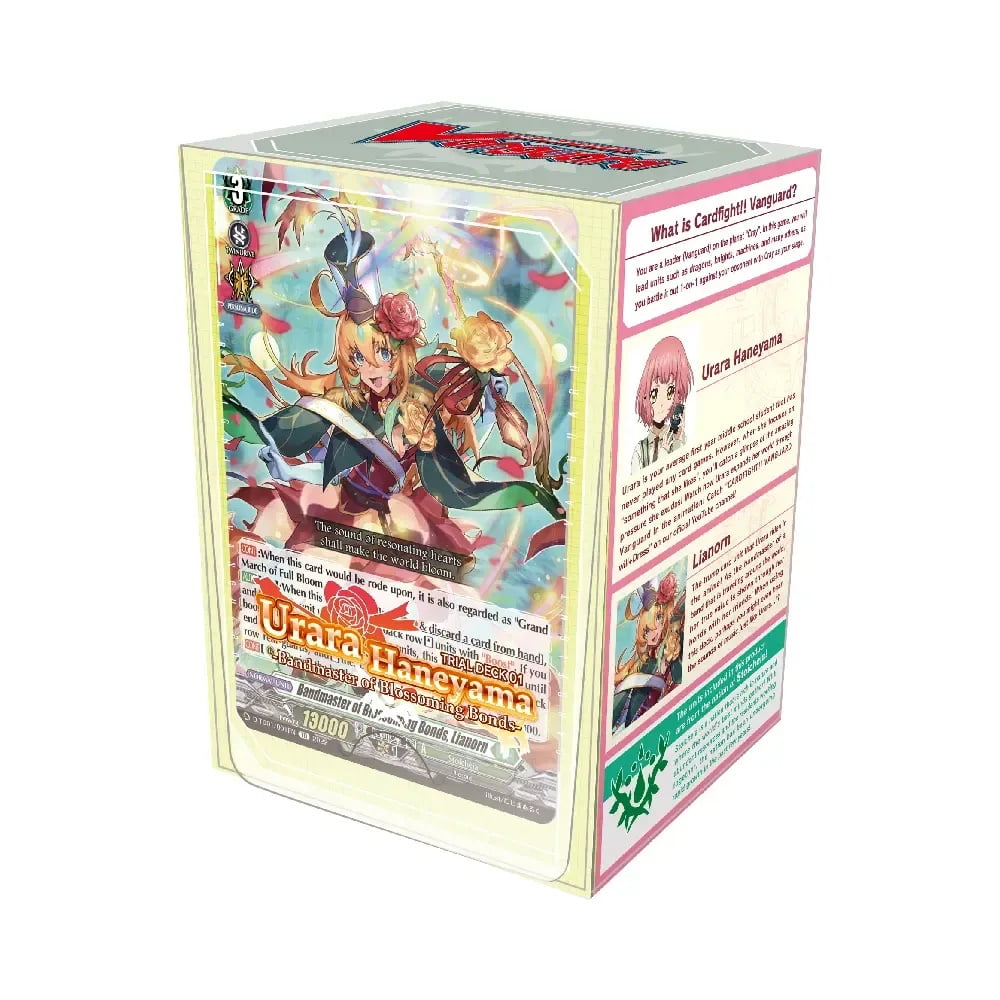 Bushiroad Cardfight Vanguard Overdress D-TD01 Urara Haneyama Bandmaster of Blossoming Bonds ...