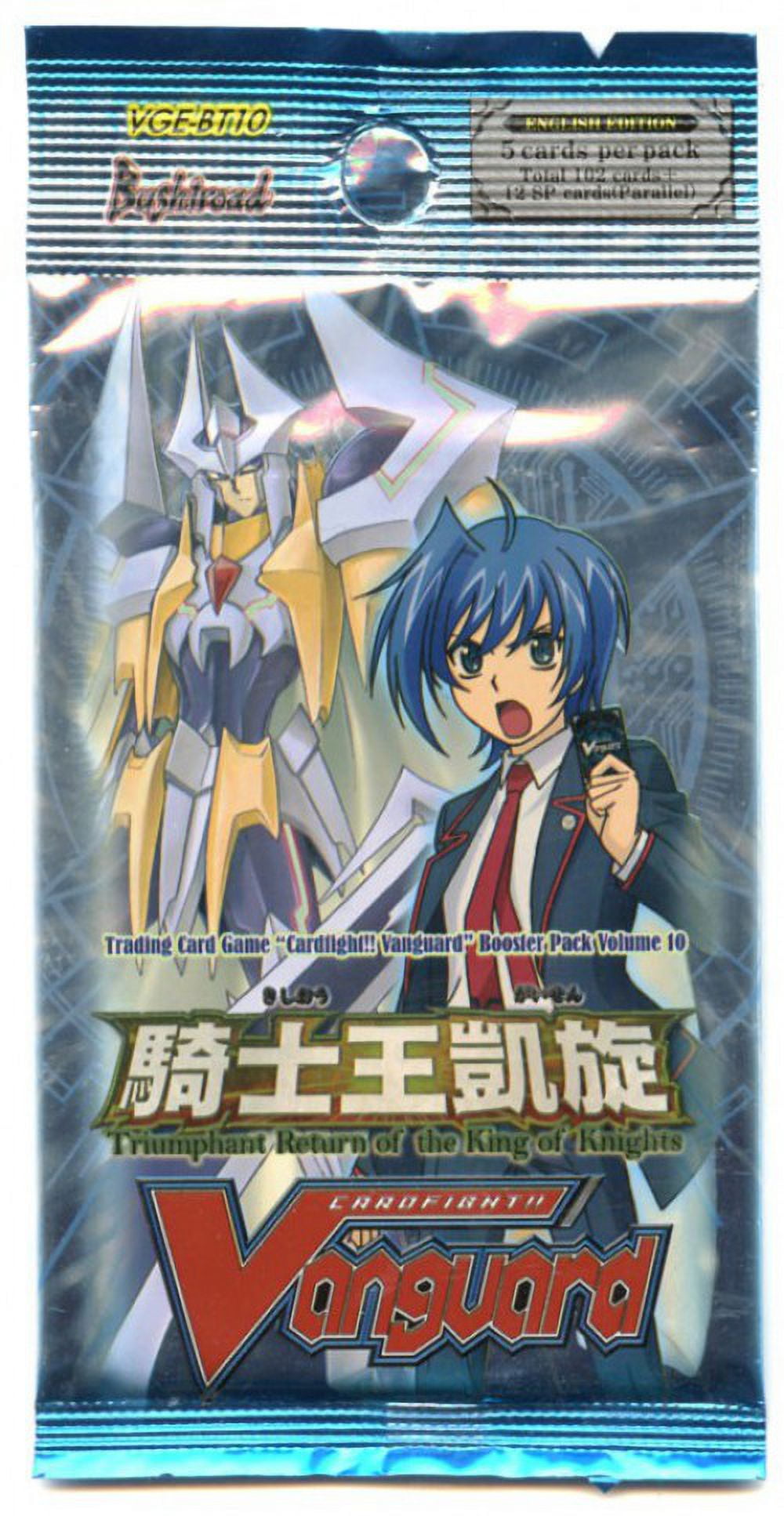 Cardfight Vanguard Triumphant Return of the King of Knights Booster Pack - Walmart.com