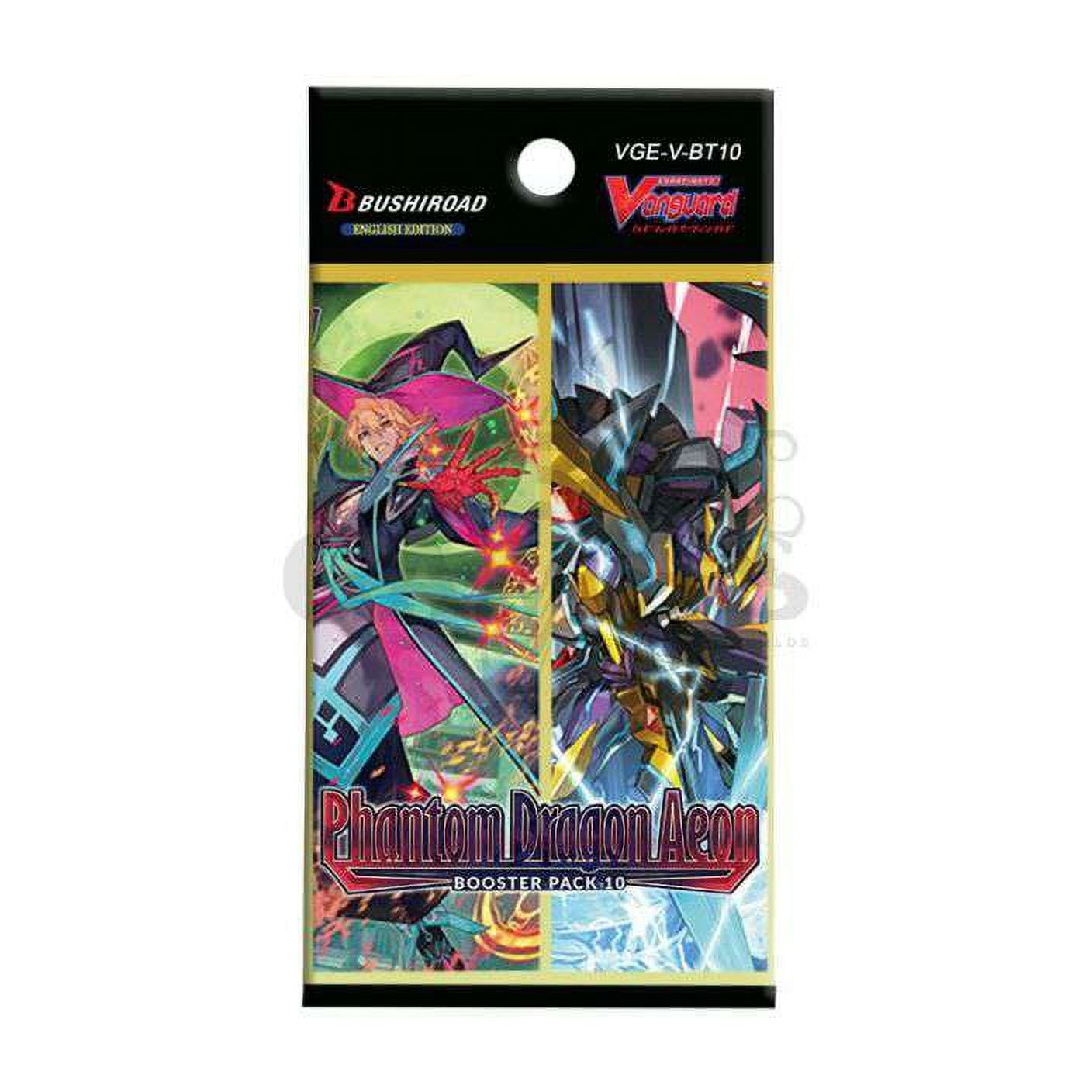 Cardfight Vanguard V Trading Card Game Phantom Dragon Aeon Booster Pack ...