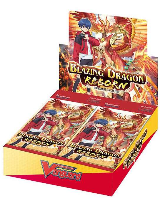 Cardfight Vanguard overDress Blazing Dragon Reborn Booster Box ...