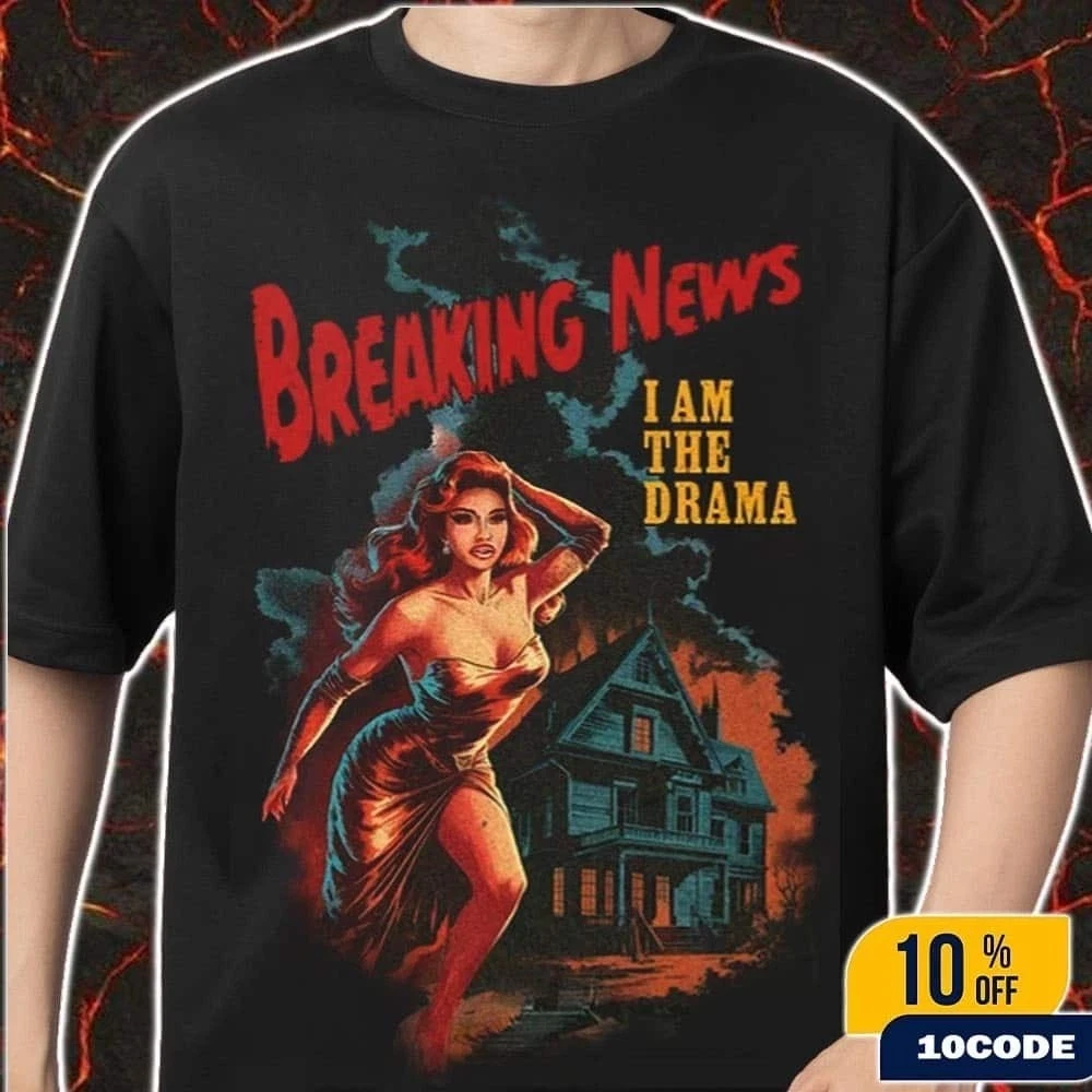 Cardi B Am I The Drama Album 2025 Exclusive Tee Breaking News T-Shirt ...