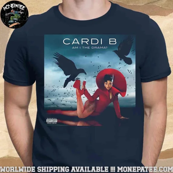 Cardi B Am I The Drama Album 2025 Merch T-Shirt - Walmart.com