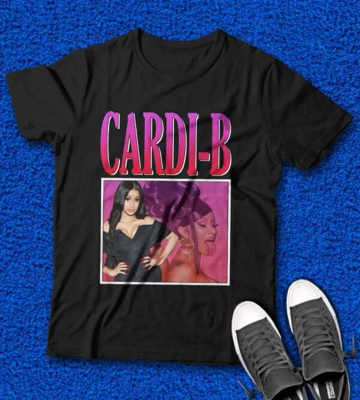 Cardi B American Rapper Unisex Shirt - Walmart.com