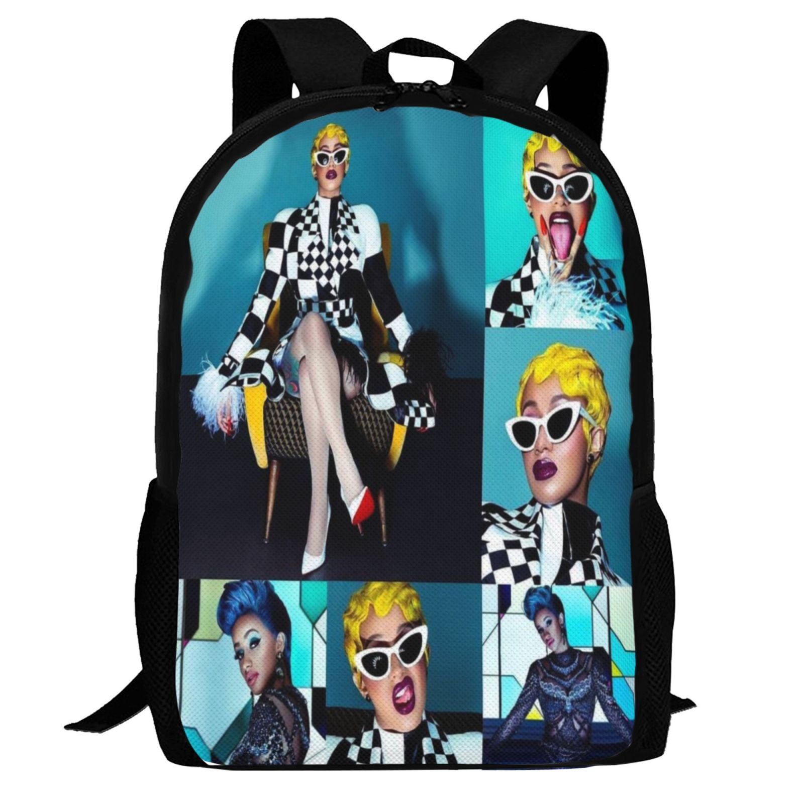 Cardi B Backpack,3d Print Laptop Backpack Lightweight Casual Daypack ...