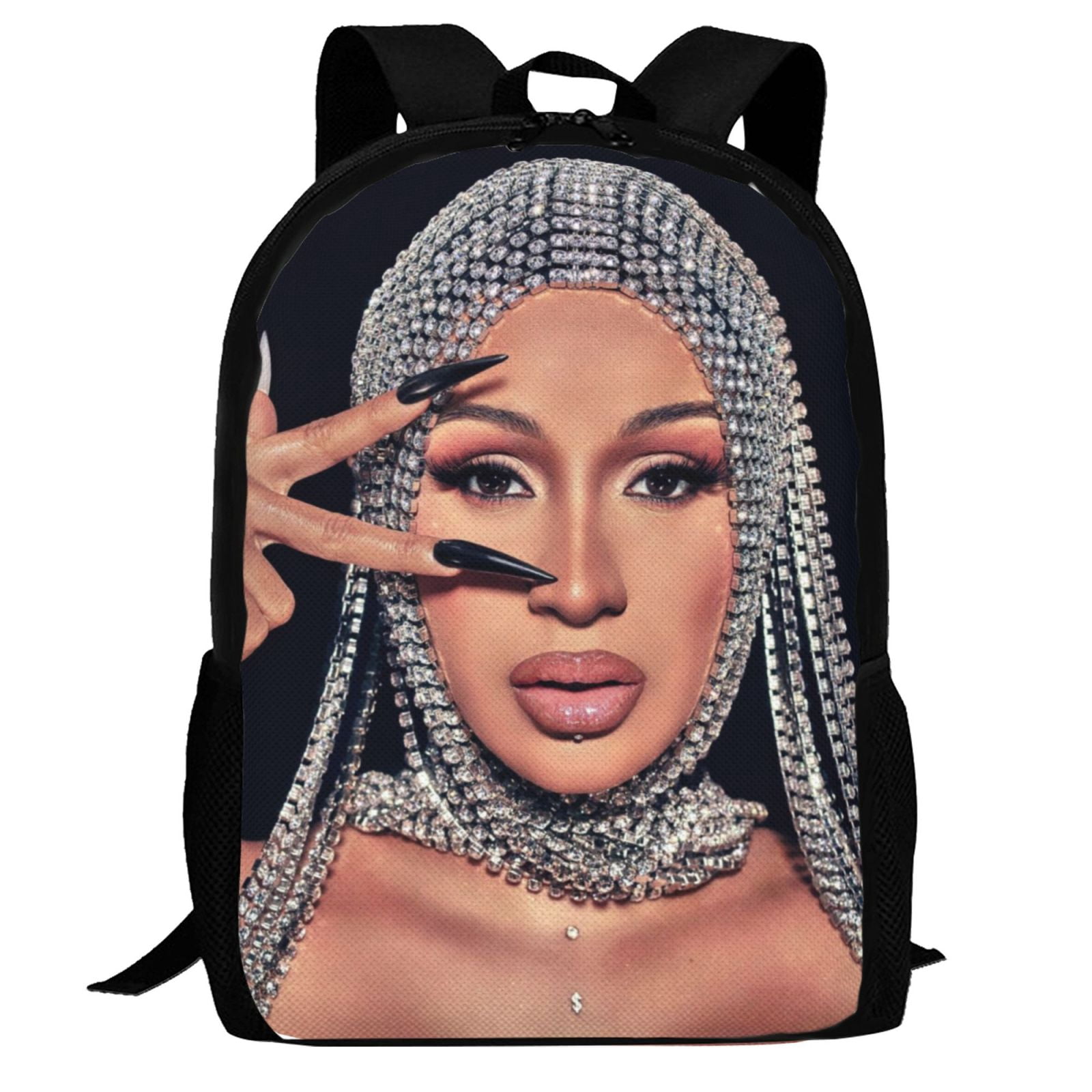 Cardi B Backpack,3d Print Laptop Backpack Lightweight Casual Daypack ...