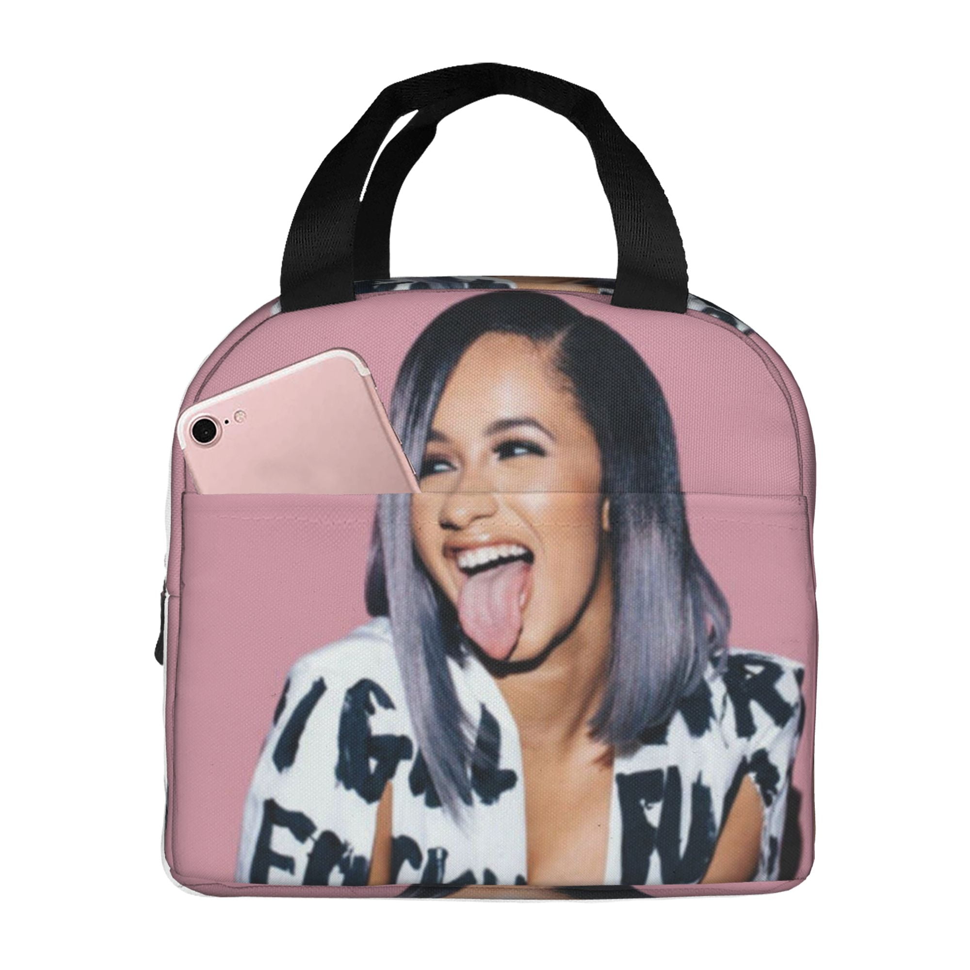 Cardi B Lunch Bag Lunch Bag Tote Bag Insulated Lunch Box Picnic Beach ...