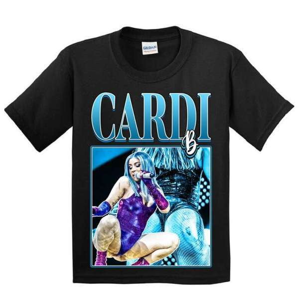 Cardi B Rapper Unisex Graphic T-shirt - Walmart.com