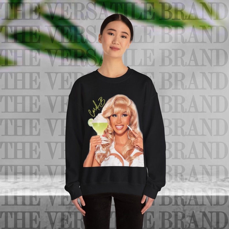 Cardi B Whip Crewneck sweatshirt / Cardi B sweatshirt / Cardi B / Cardi ...