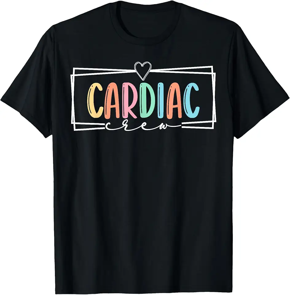 Cardiac Crew Cardiology Nurse Cardiologist Nurse Team T-Shirt - Walmart.com
